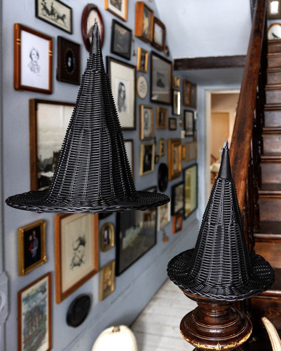 Faux Wicker Witch Hat – Hiles Two