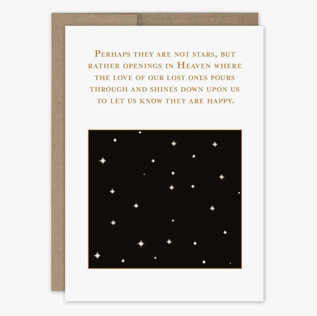 Stars in Heaven Sympathy Card – Hiles Two